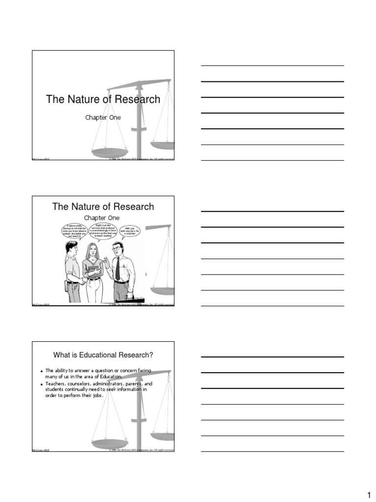 Nature of Research | PDF | Scientific Method | Experiment