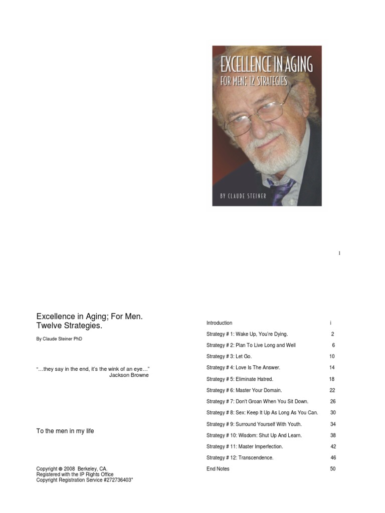 Claude Steiner - Envelhecendo Com Excel - Ã Ncia PDF | PDF | Anger | Sexual Intercourse