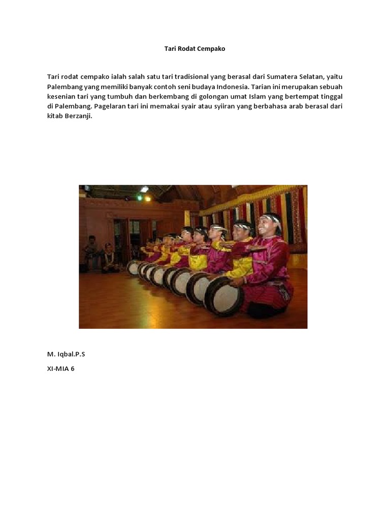 Tari Rodat Cempako | PDF