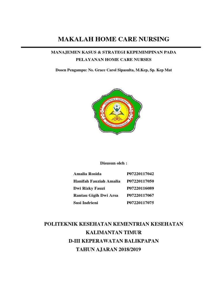 Makalah HCN Ibu Grace Tugas I | PDF