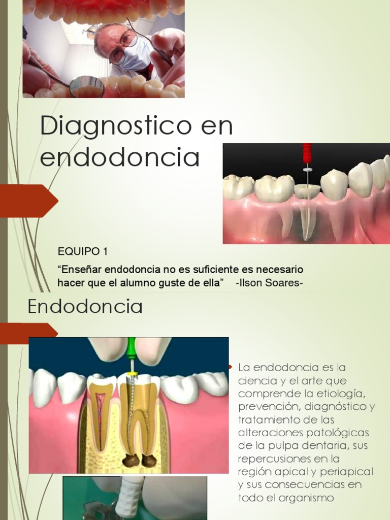 Diagnostico en Endodoncia | PDF | Diagnostico medico | Historial médico