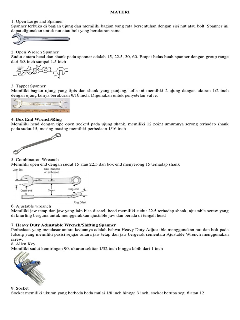 Materi Hand Tools | PDF