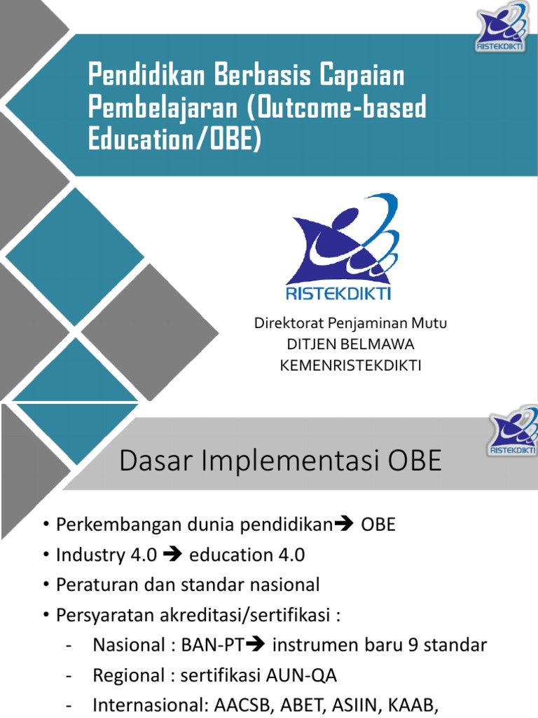 Pendidikan Berbasis Capaian (OBE) | PDF