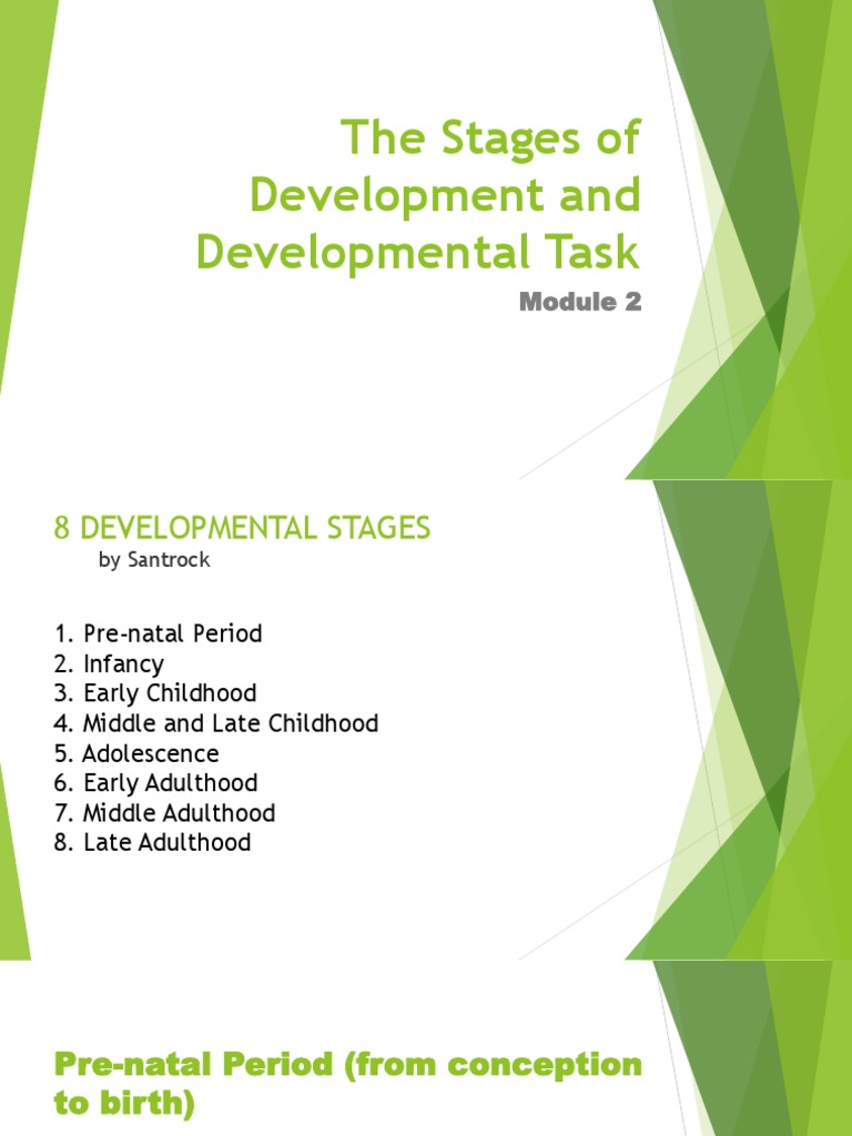 The Stages of Development and Developmental Task | PDF | Childhood ...