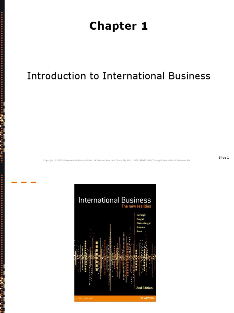 Session 1 Introduction To International Business | PDF | International ...