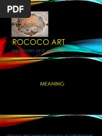 Rococo Art PowerPoint | PDF | Style | Decorative Arts