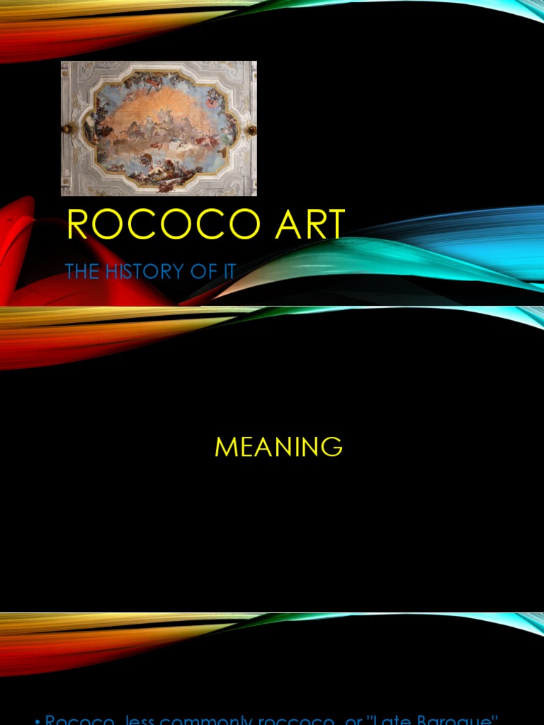 Characteristics of Rococo Art | PDF | European Art | Art Movements