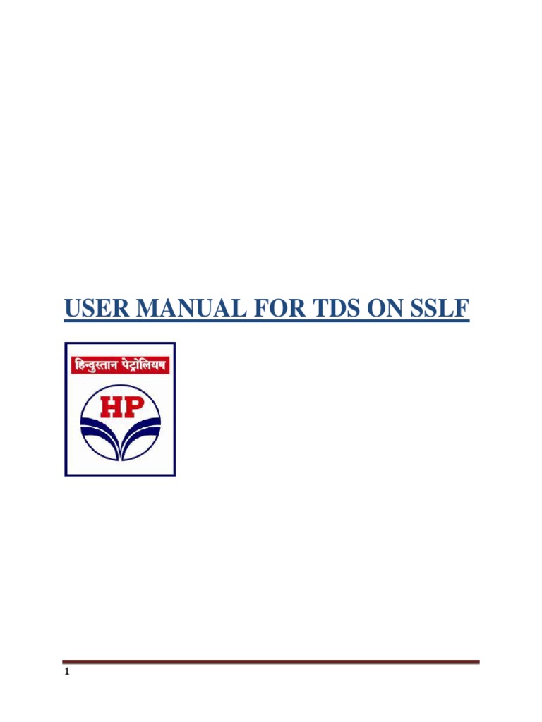 TDS Management for SSLF Recovery | PDF | Taxes | Cyberspace