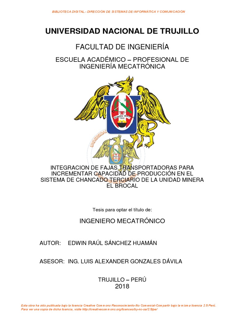 Sanchez Huaman, Edwin Raul | PDF | Minería | Perú