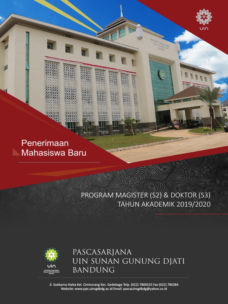 Brosu UIN Bandung 2019 | PDF
