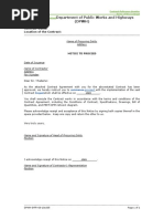 Sample of Statement of Single Largest Completed Contract (SLCC) | PDF ...
