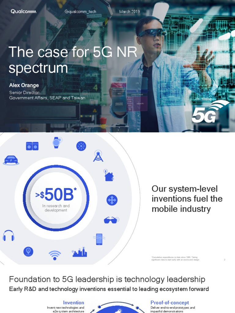 S3.5 (Qualcomm) The Case For 5G NR Spectrum PDF | PDF | Lte ...