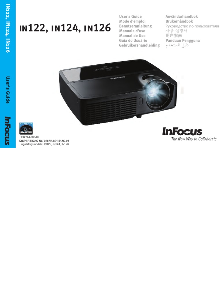 Infocus Projector | PDF | Computer Monitor | Hdmi