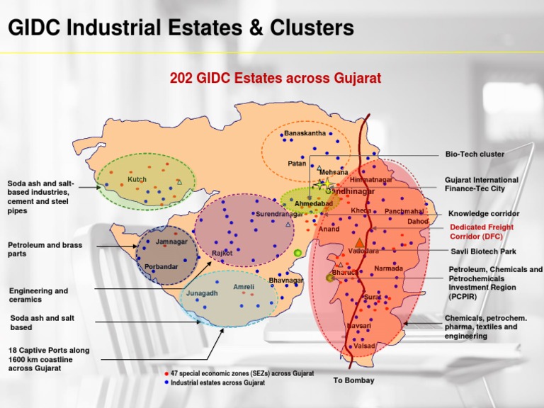GIDC Cluster Map | PDF