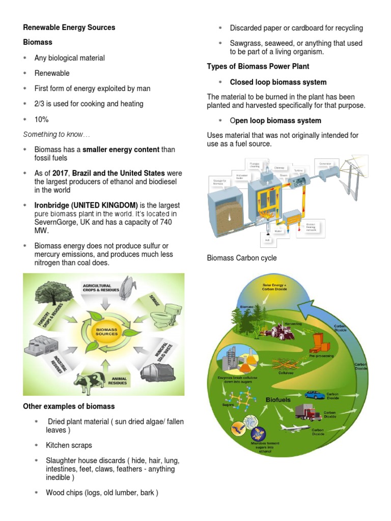 Overview of Renewable Energy Sources | PDF | Hydroelectricity | Solar Power