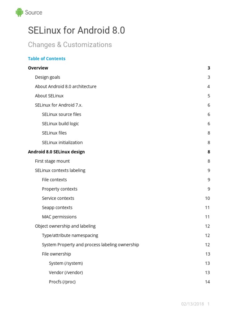 Selinux Treble Pdf Android Operating System Application Programming Interface 6072