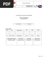 ISO 9001 Equipment Calibration Procedure | PDF | Calibration ...