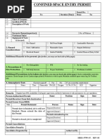 Draft PTW Format | PDF | Safety | Wellness