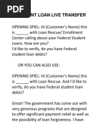 DTV Call Flow and Sample Scripts | PDF | Credit Card | Business