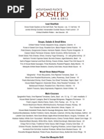 Gourmet Grill Menu Highlights | PDF | Salad | Food And Drink