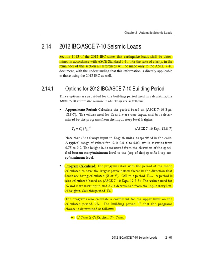Sap2000 Lateral Loads | PDF | Applied Mathematics | Teaching Mathematics