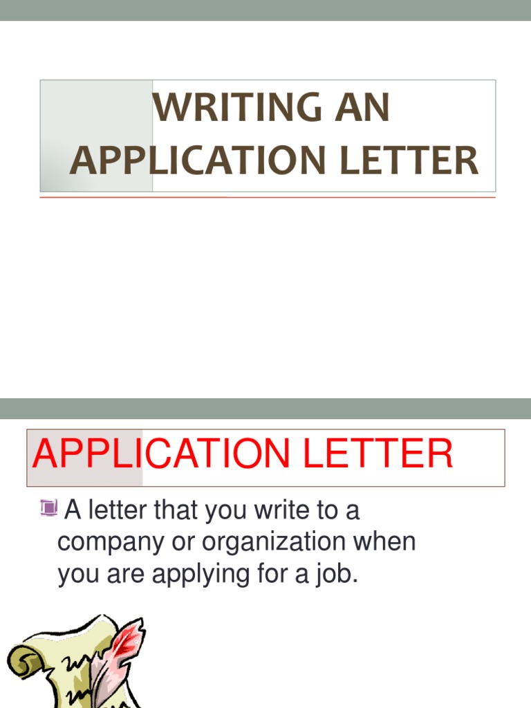Writing An Application Letter | PDF | Accounting | Manila