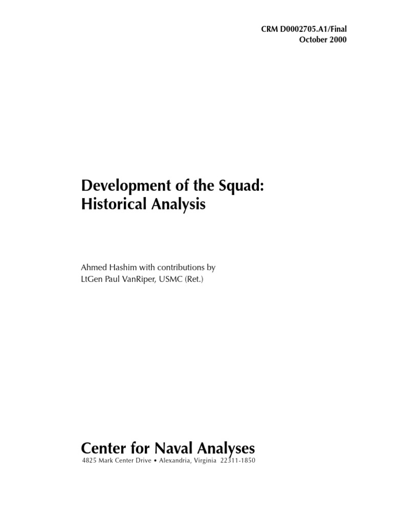 Development of The Squad | PDF | Musket | Infantry