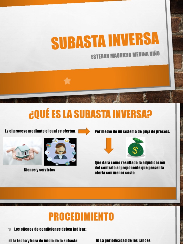 Subasta Inversa | PDF | Subasta | Oferta (economía)