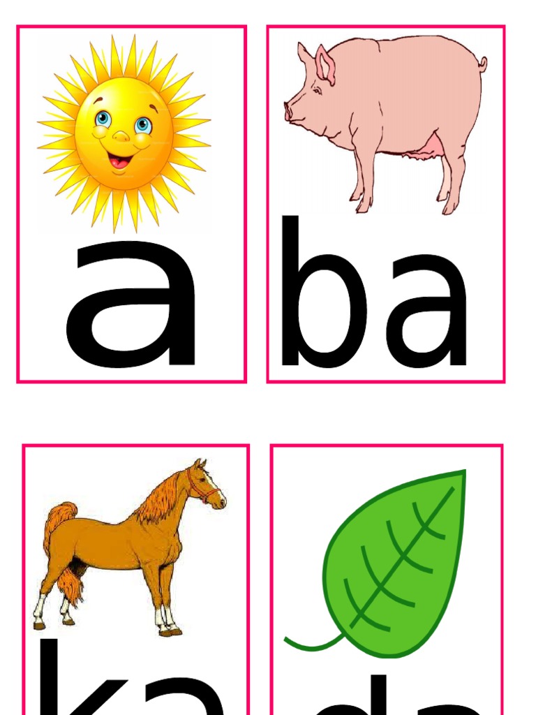 Claveria Flash Card | PDF