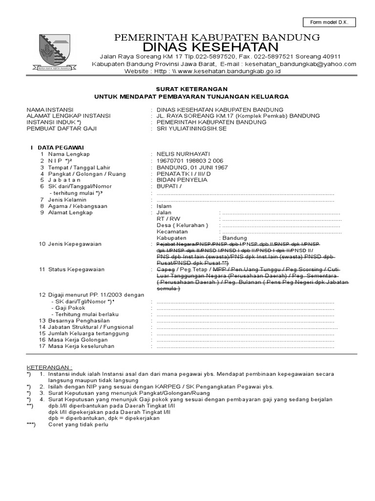 Blanko Kosong SKUM KP4 | PDF