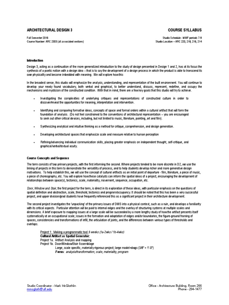 D3 Arc 2303 PDF | PDF | Design | Space