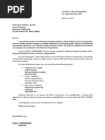 Repatriation Letter | PDF