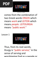 Guide For Commentator and Lector | PDF | Mass (Liturgy) | Jesus