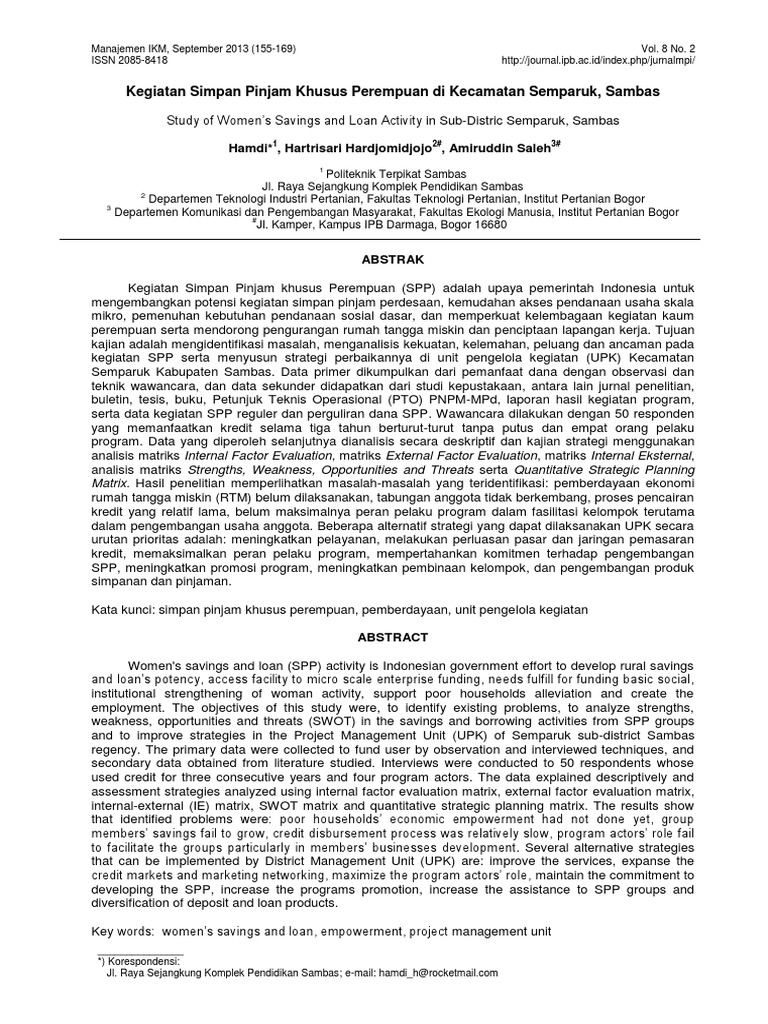 KSP Tanggung Renteng | PDF