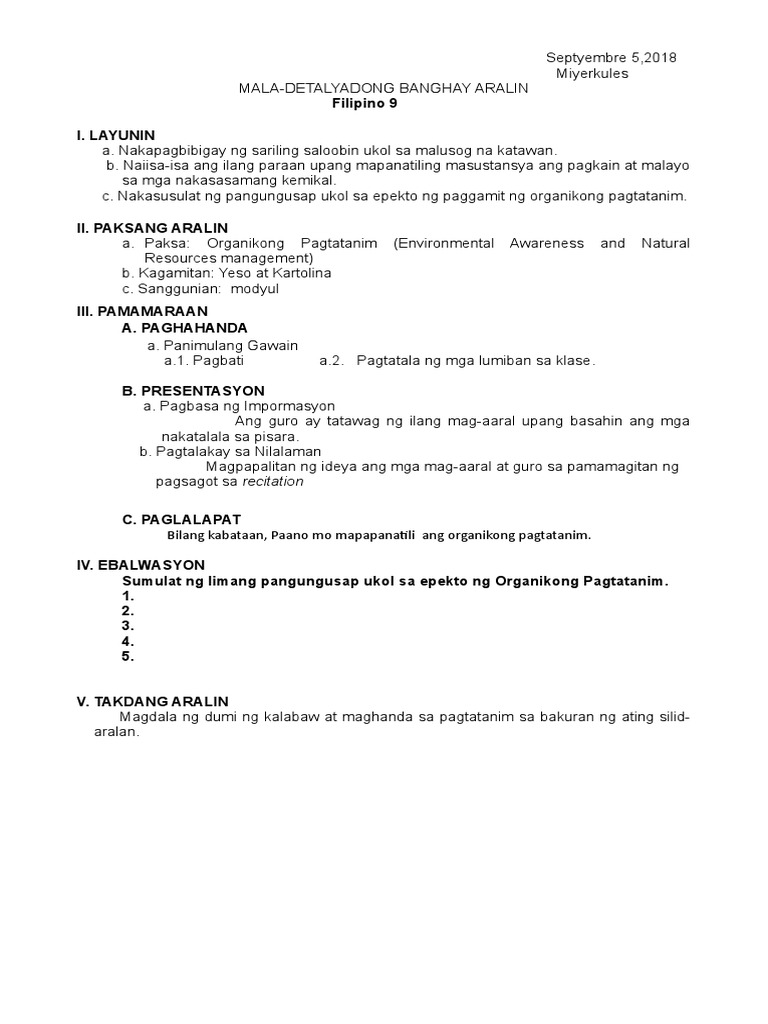 Oplan Environment | PDF