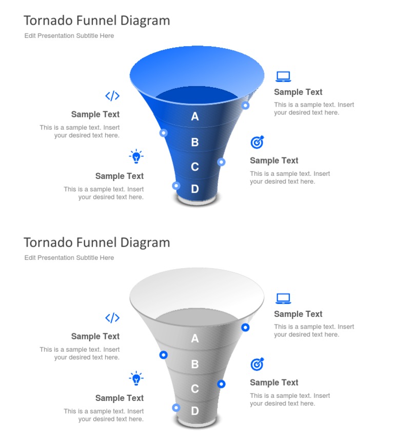 Labeled Tornado Funnel Diagram | PDF