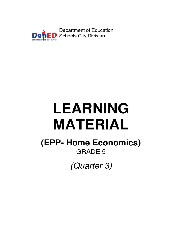Epp5.he Q3.LM | PDF