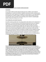 ASTM D1876-95 T-Peel Test | PDF