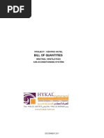 BOQ CSI 16 Divisions MasterFormat | PDF