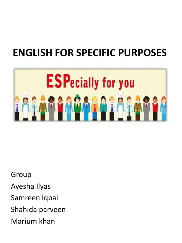 English For Specific Purposes | Download Free PDF | English Language ...