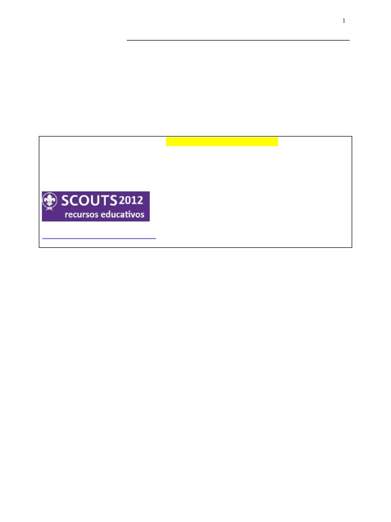 La Promesa y Ley Scout en El Siglo Xxi | PDF | Exploración ...