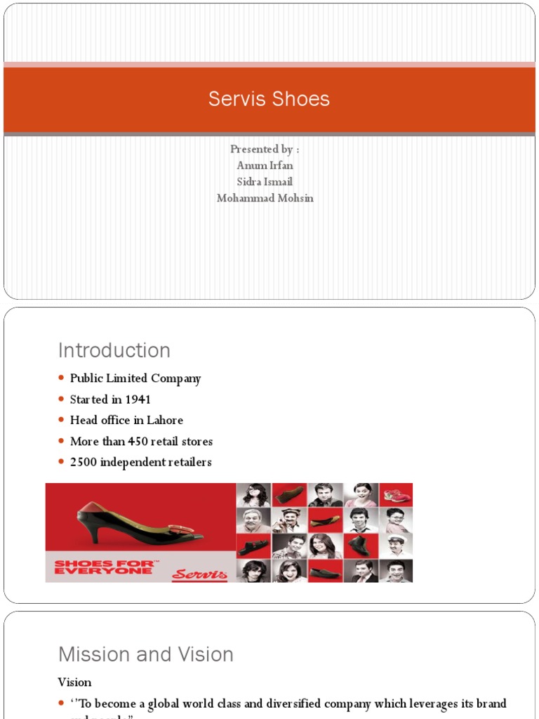 Servis Shoes Final | PDF | Retail | Marketing