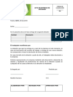 Formato Planilla Llegadas Tarde | PDF