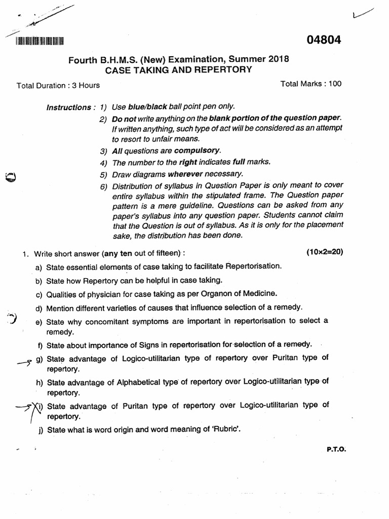 8 NEW Case Taking Repertory | PDF