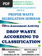 Waste Management Tagalog | PDF
