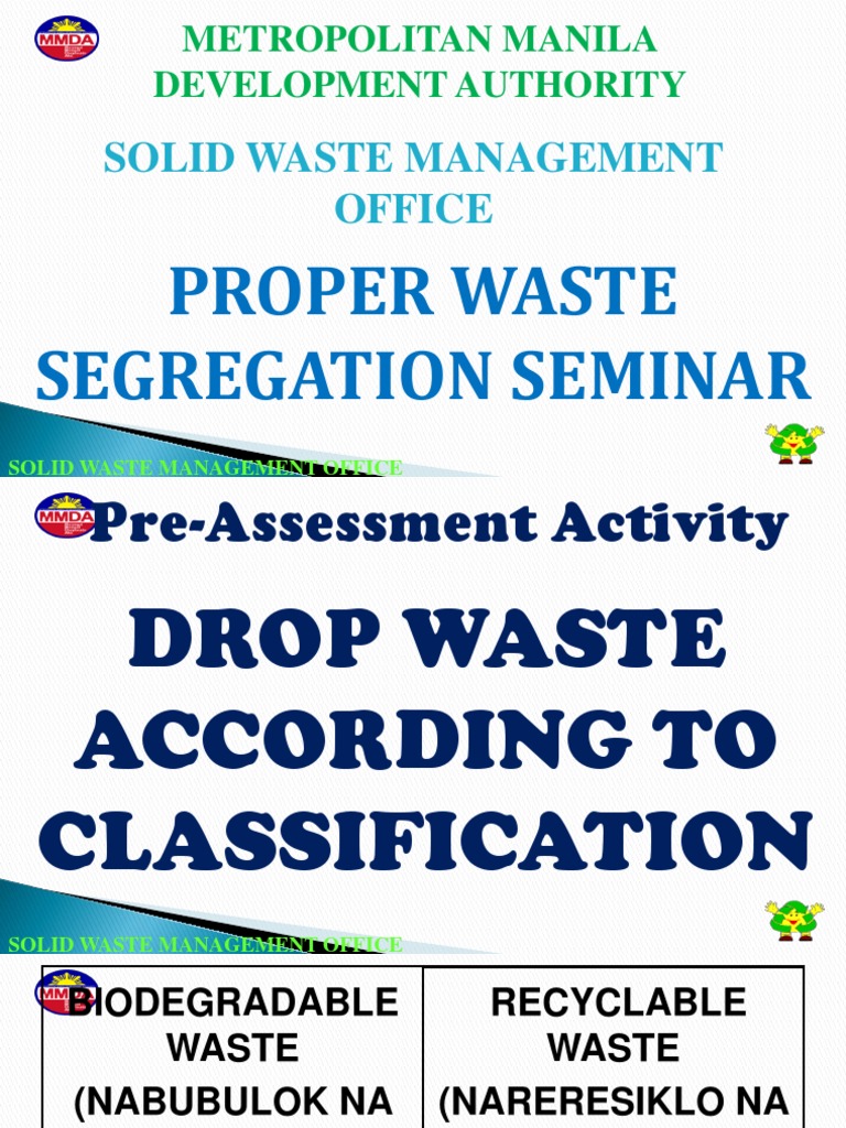 Solid Waste Segregation Edited | PDF