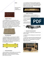 Early Calculating Devices | PDF