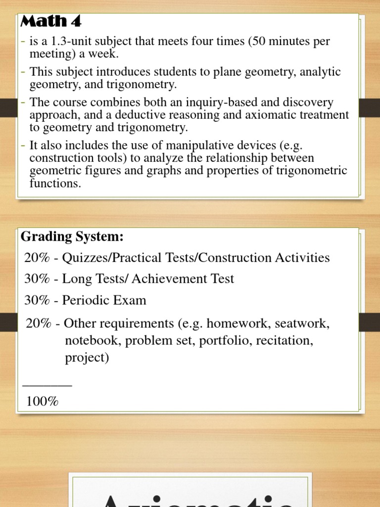 Axiomatic Systems | PDF | Deductive Reasoning | Argument