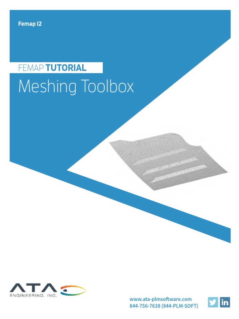 Femap Meshing Toolbox Tutorial SM | PDF | Product Lifecycle | Computer ...
