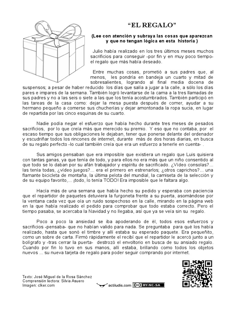 El Regalo Pdf Pdf Ocio